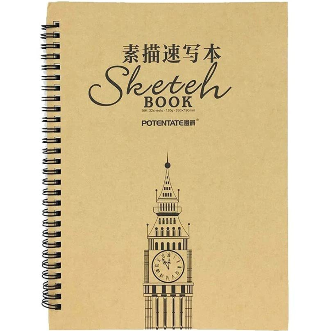 Potentate Wiro Hard Bound SketchBook – SCOOBOO