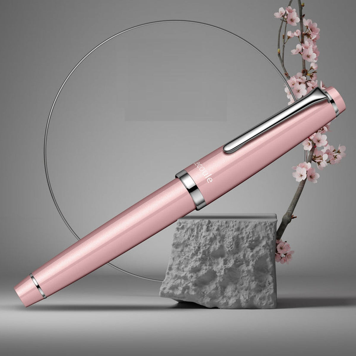 Sailor Lecoule Power Stone Colour Rose Quartz CT Fountain Pen – SCOOBOO