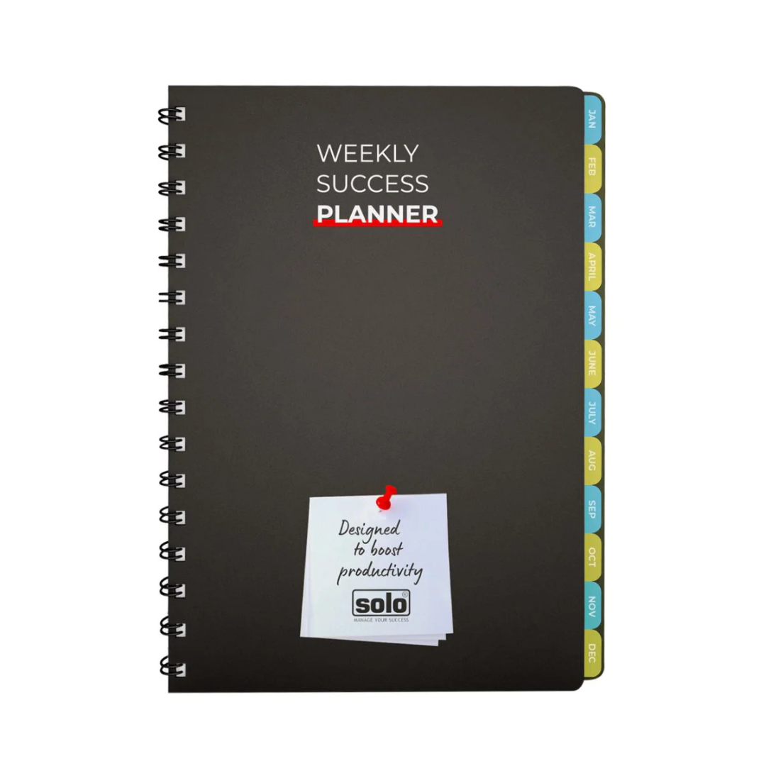 Solo Weekly Success Planner – SCOOBOO