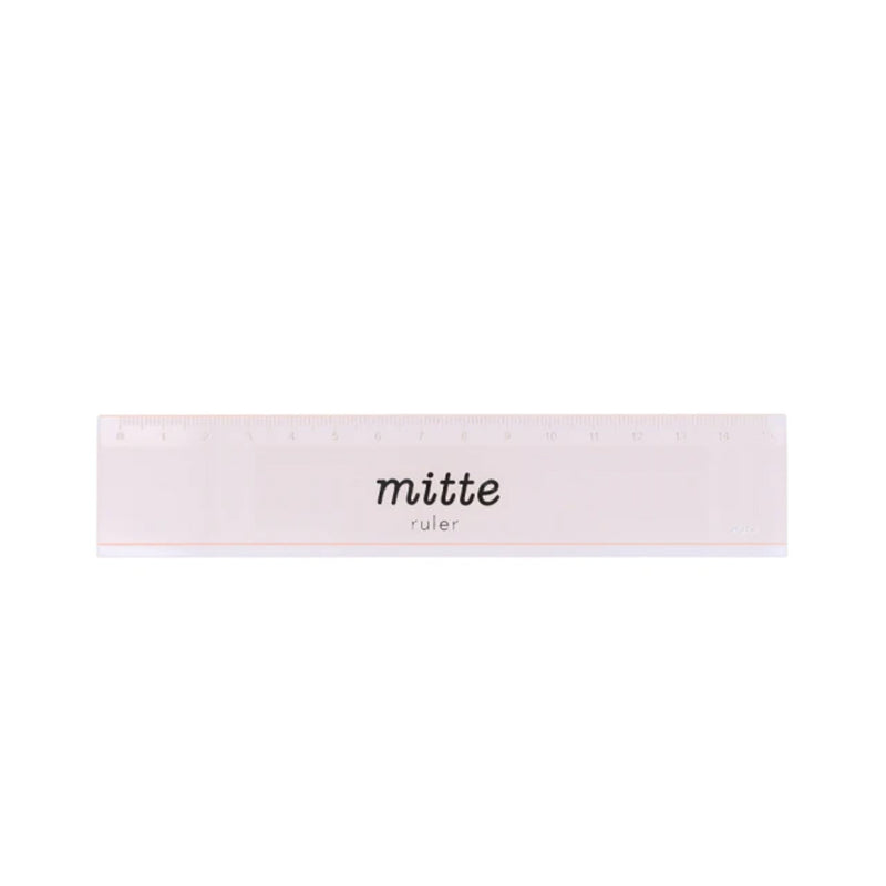 Sun Star Clear Mitte 15cm Ruler – SCOOBOO