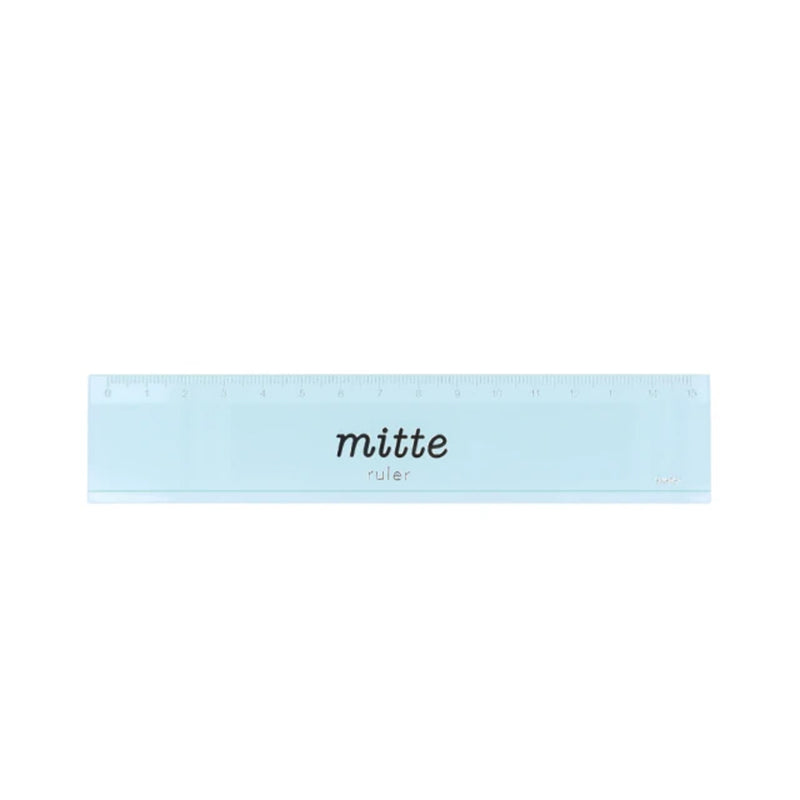 Sun Star Clear Mitte 15cm Ruler – SCOOBOO