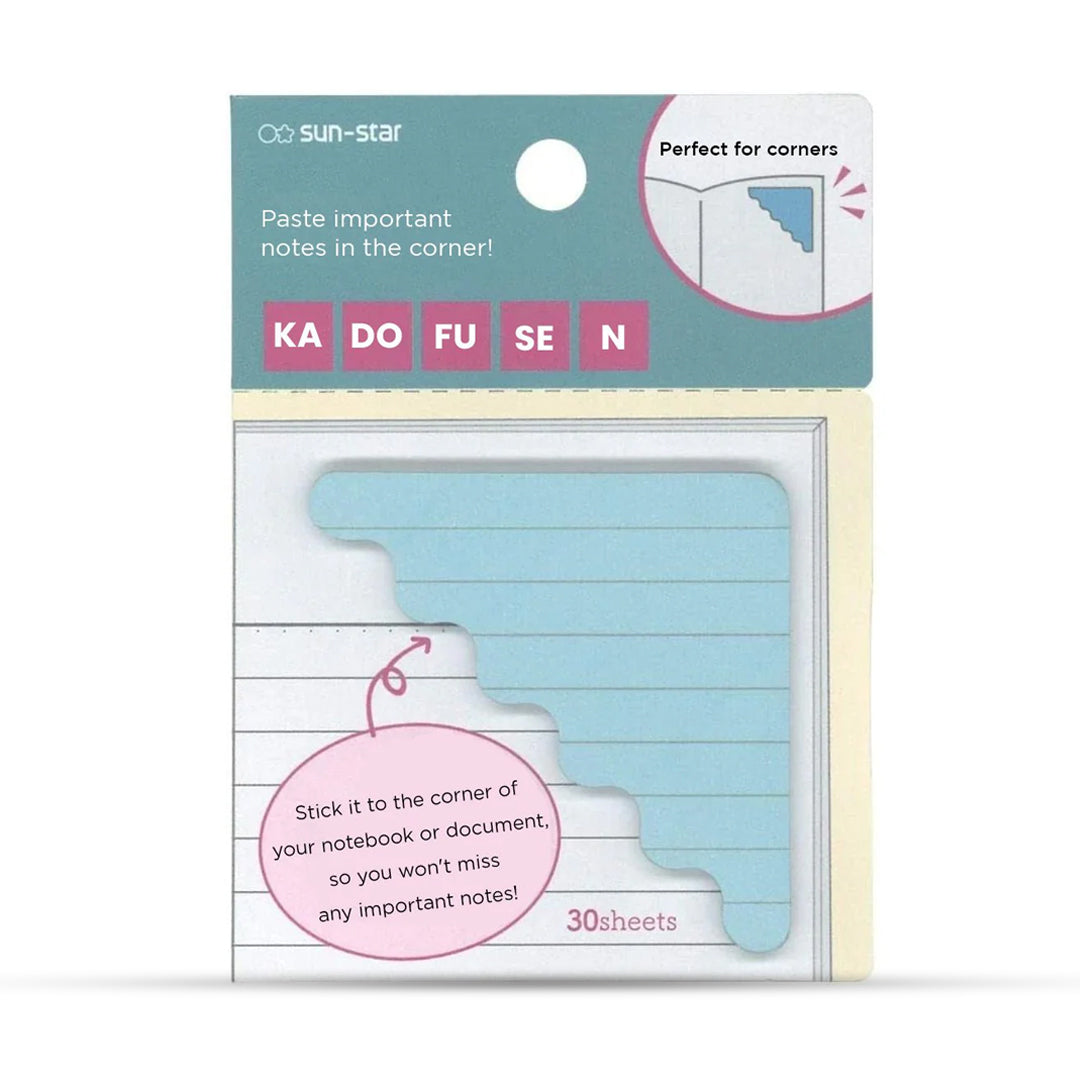 Sun Star Corner Sticky Notes - SCOOBOO - Sun Star