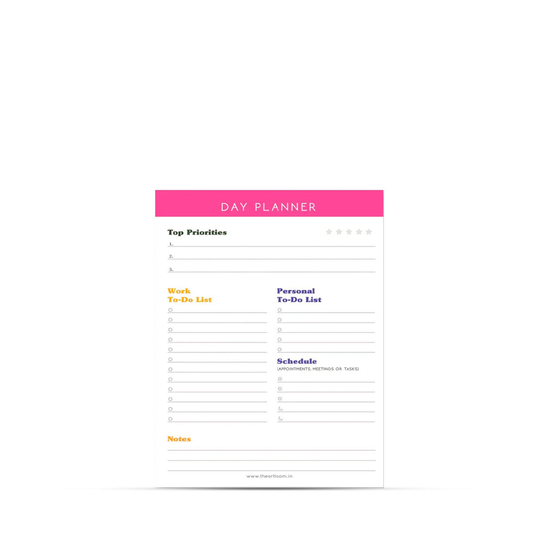 PINK BERRY A5 DAILY PLANNER - SCOOBOO - The Art Loom