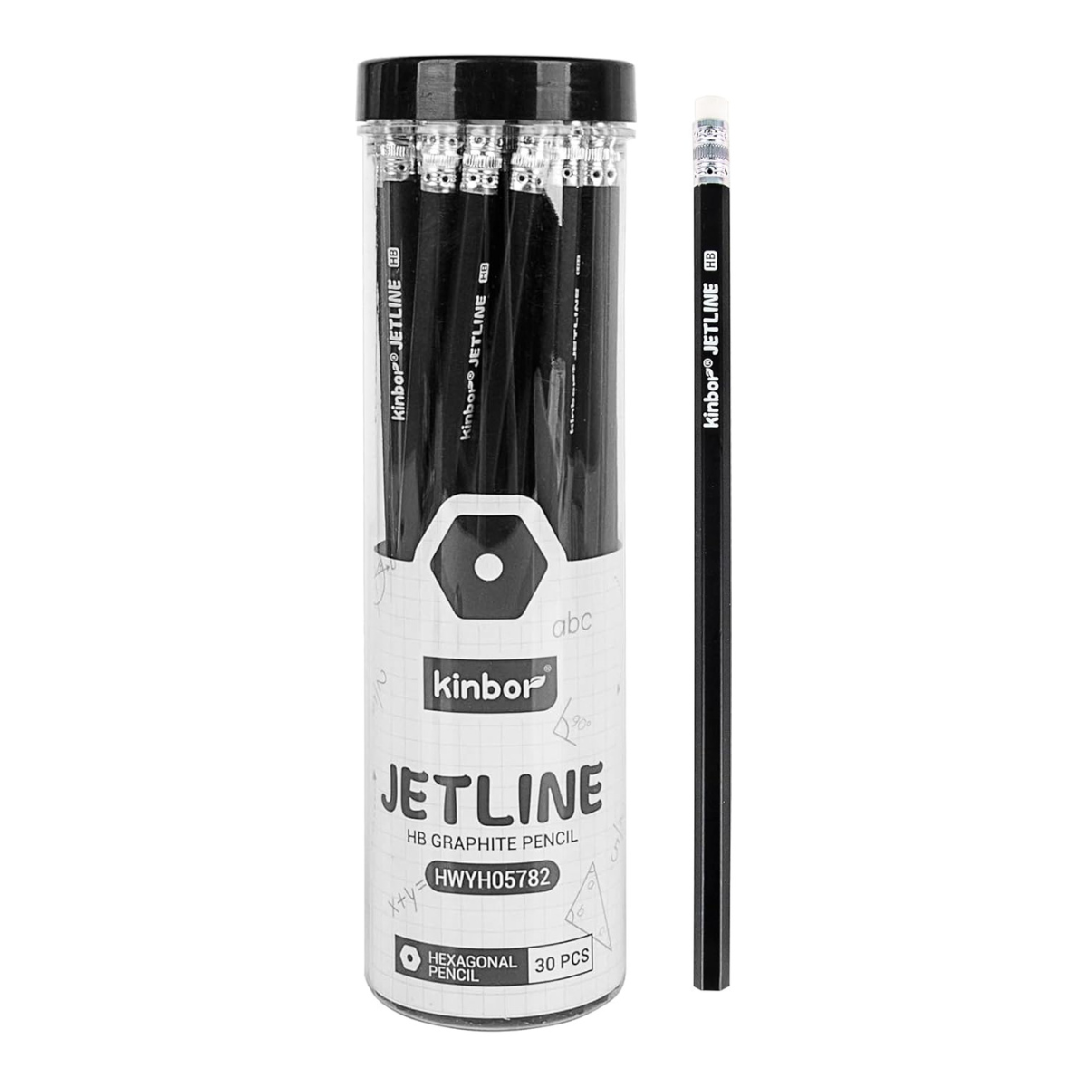 Kinbor Jetline HB Pencils Set – SCOOBOO