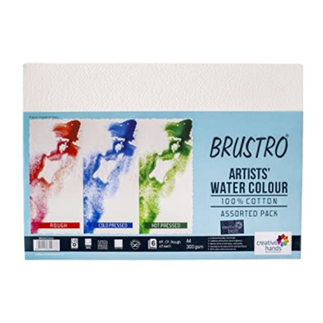 Brustro Artists Water colour Papers – SCOOBOO