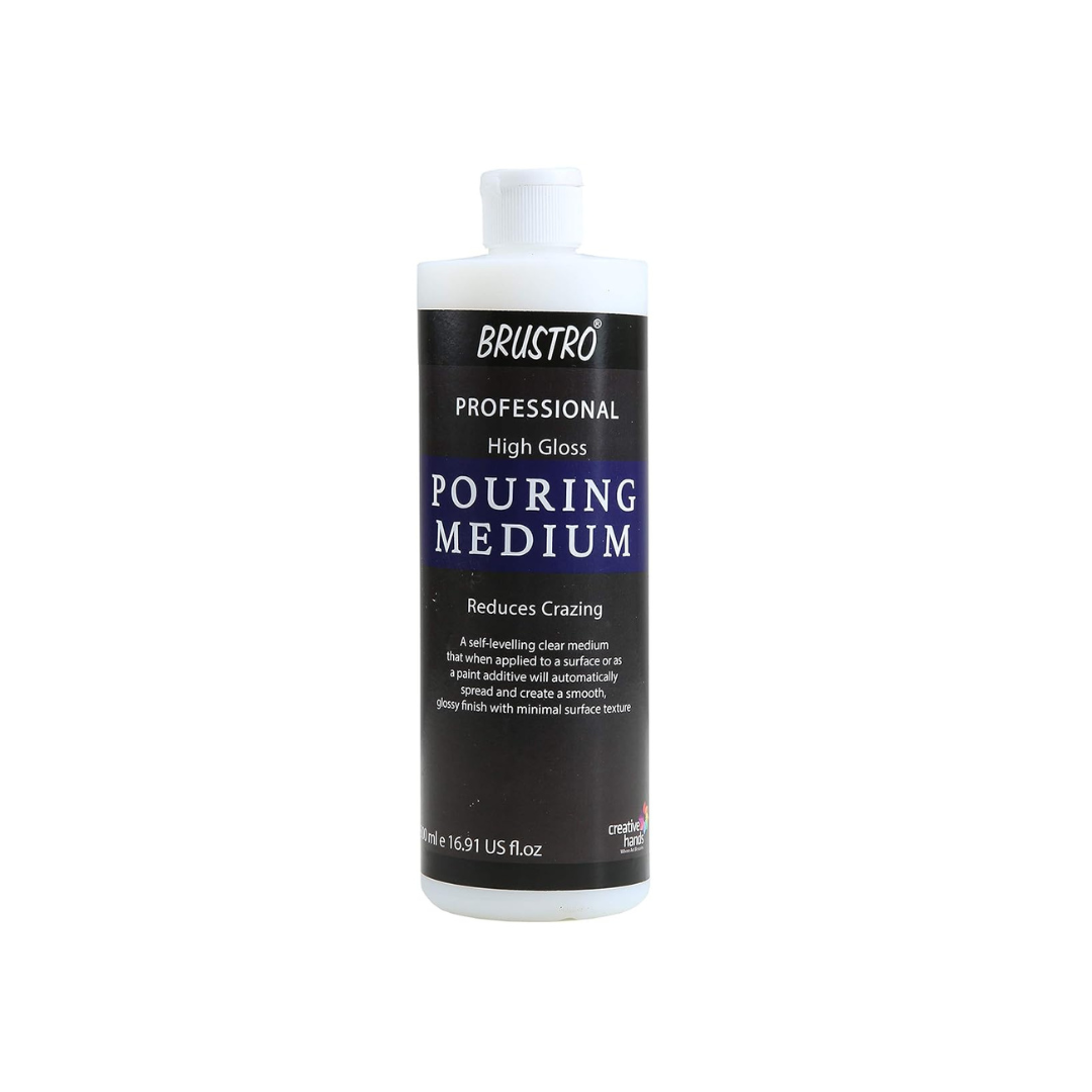 Brustro Professional High Gloss Pouring Medium – SCOOBOO