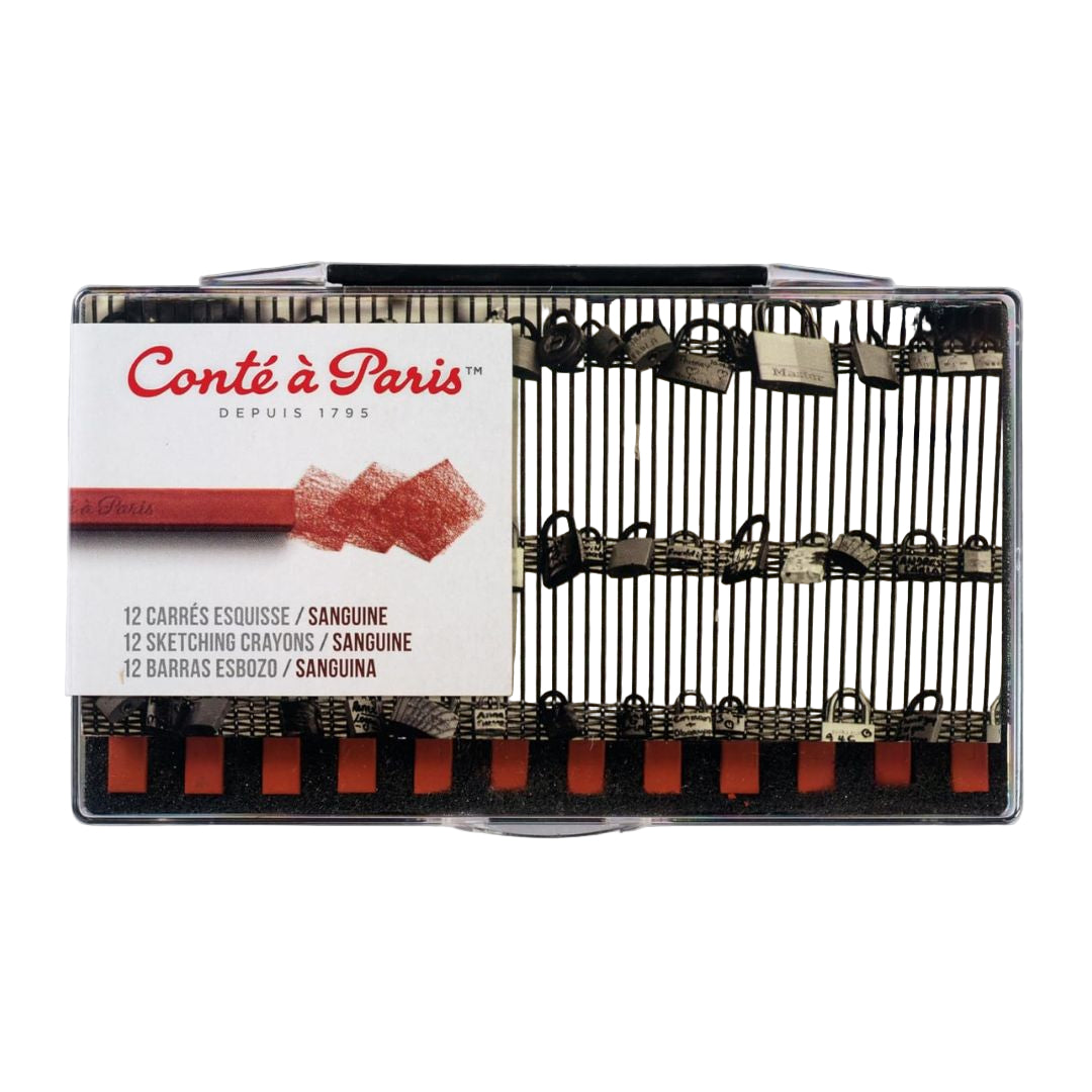Conte a Paris Count HB Sketching Crayons Set - Pack of 12 – SCOOBOO