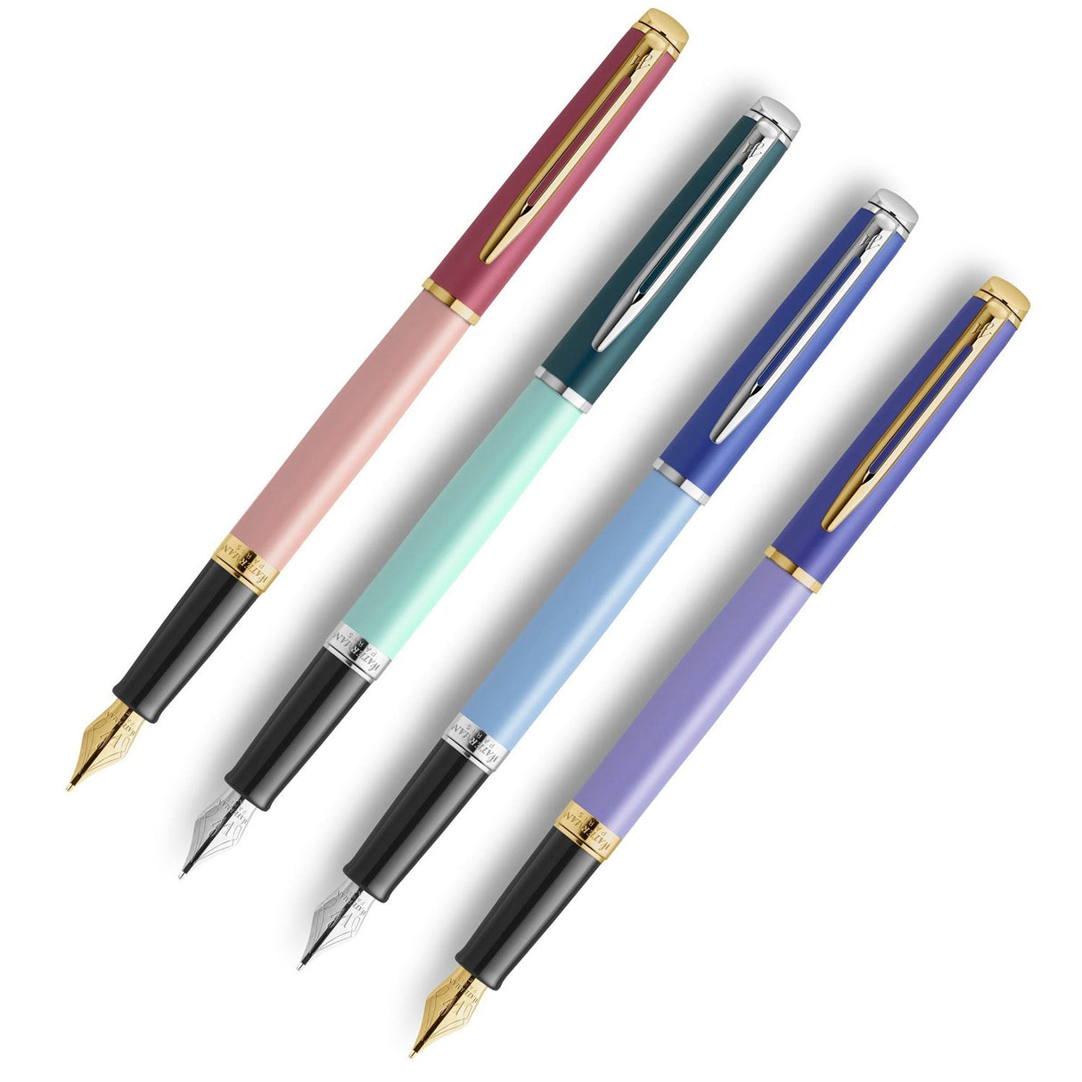 Waterman Hemisphere Colour Block Blue/Black CT Fountain Pen – SCOOBOO