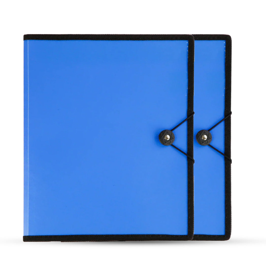 Worldone A4 Conference Folder with Elastic Closure – SCOOBOO