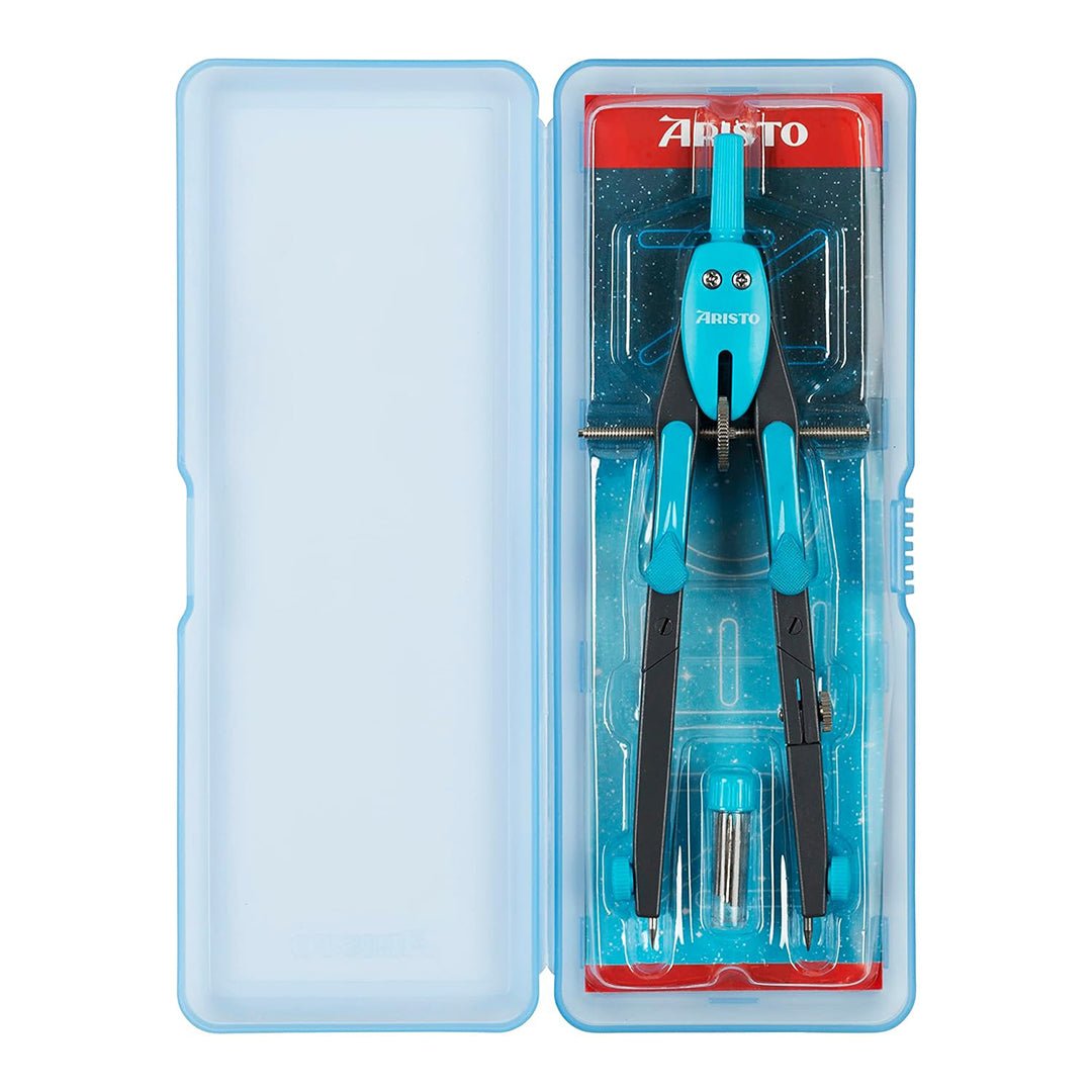 Aristo | Rapid Adjustment Compass | College BTS | 2 Hinges | Blue ...