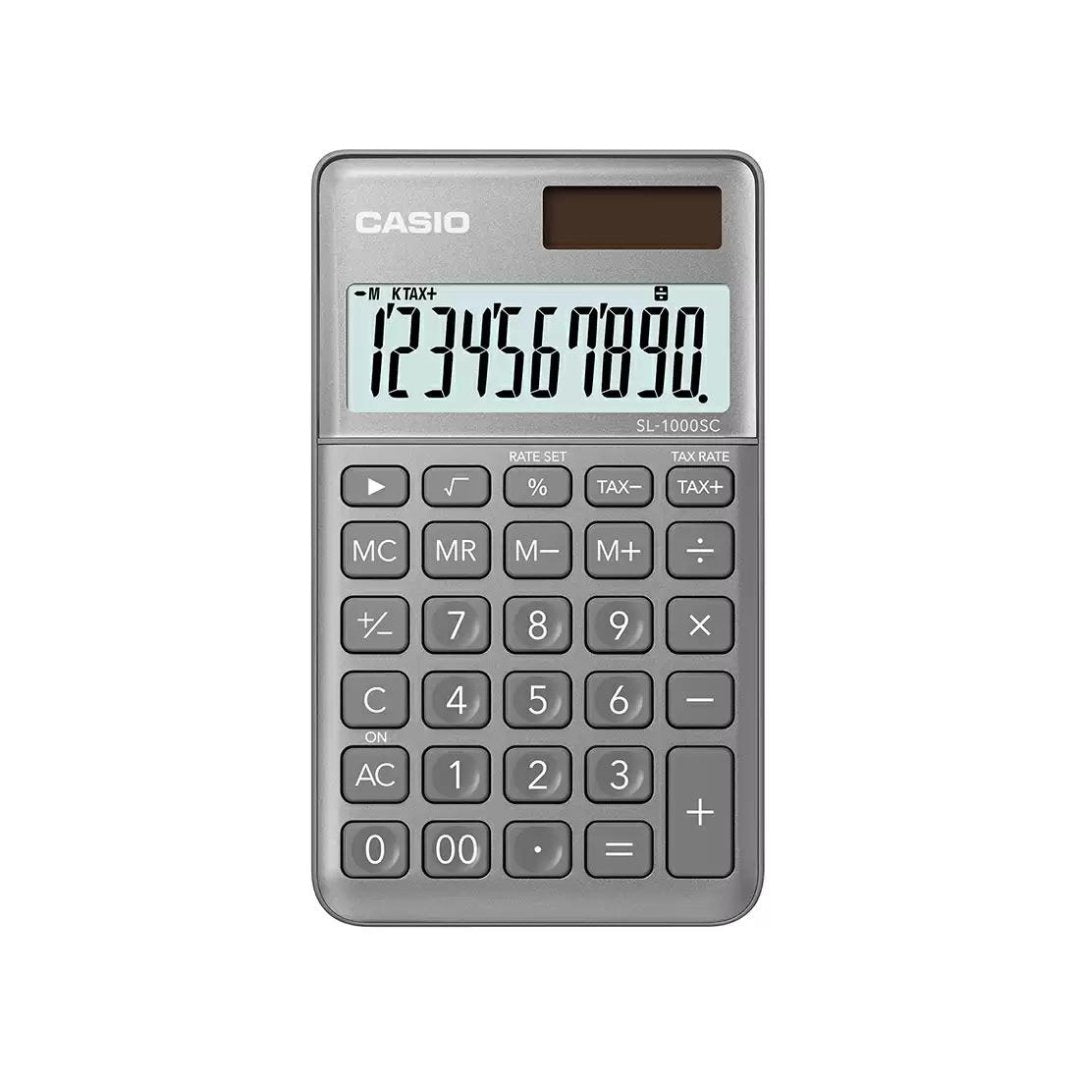 Casio SL-1000SC 10-Digits Calculator - SCOOBOO - Casio