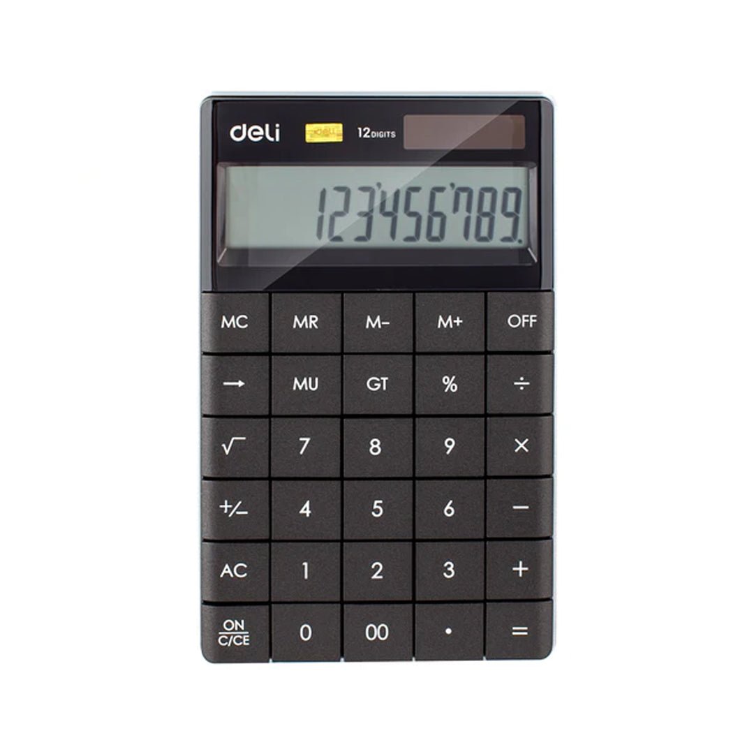 Deli Modern Compact Calculator 12 Digit - SCOOBOO - Deli