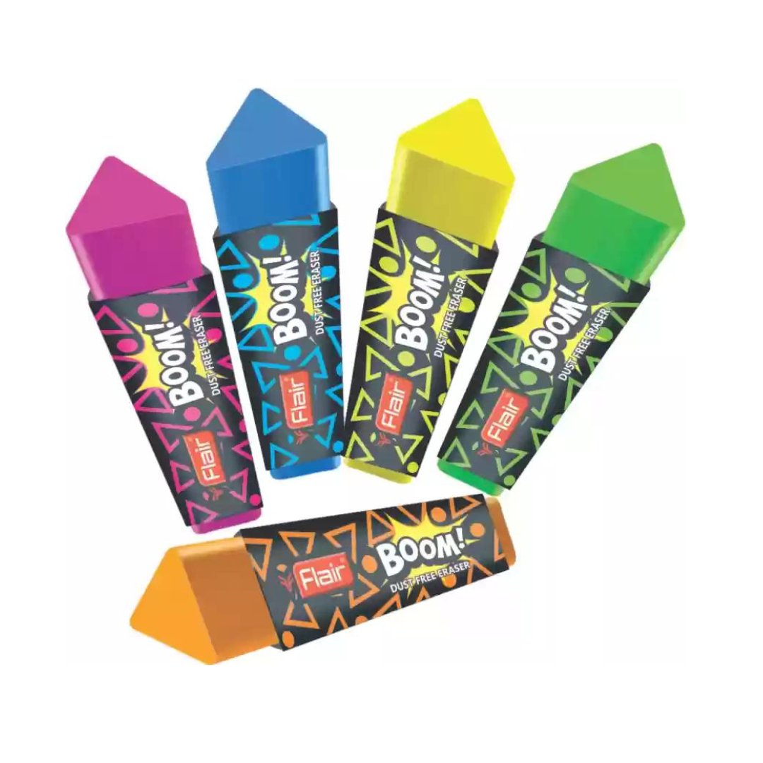 Flair Creative series Colorful Boom Eraser - SCOOBOO - Flair