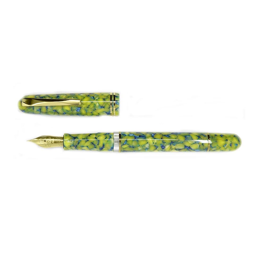 Gioia | Metis Fountain Pen | Colibri Gold | Fine Nib - SCOOBOO - Gioia