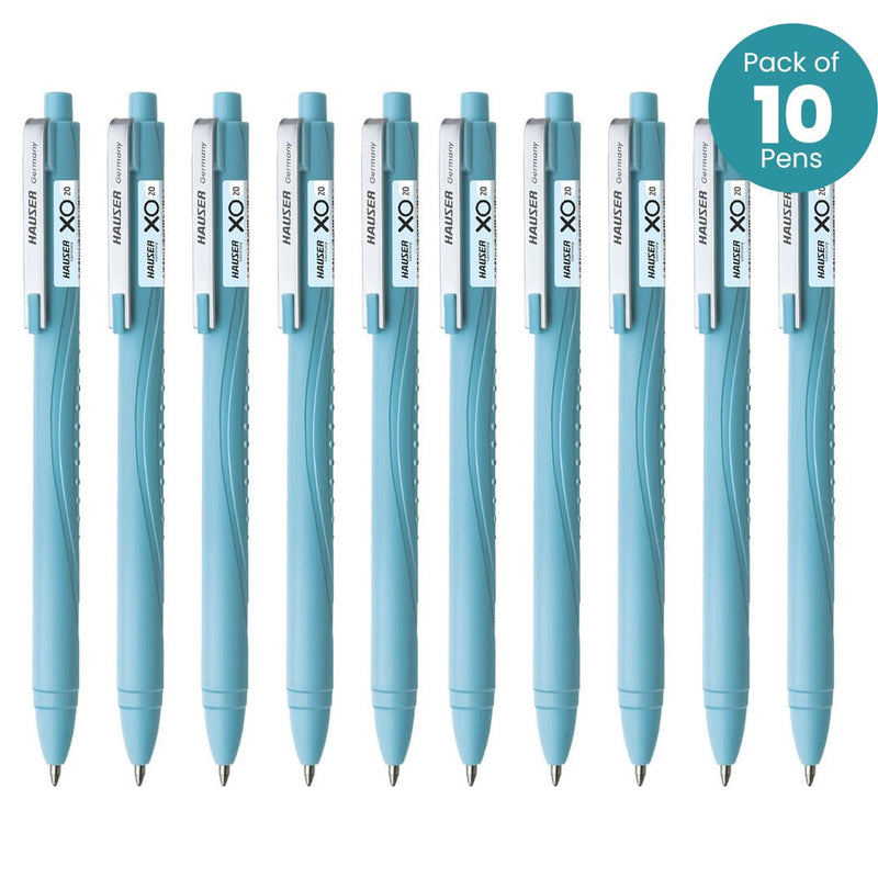 Hauser XO 20 Retractable Ball Pen- Pack of 10 - SCOOBOO - Hauser