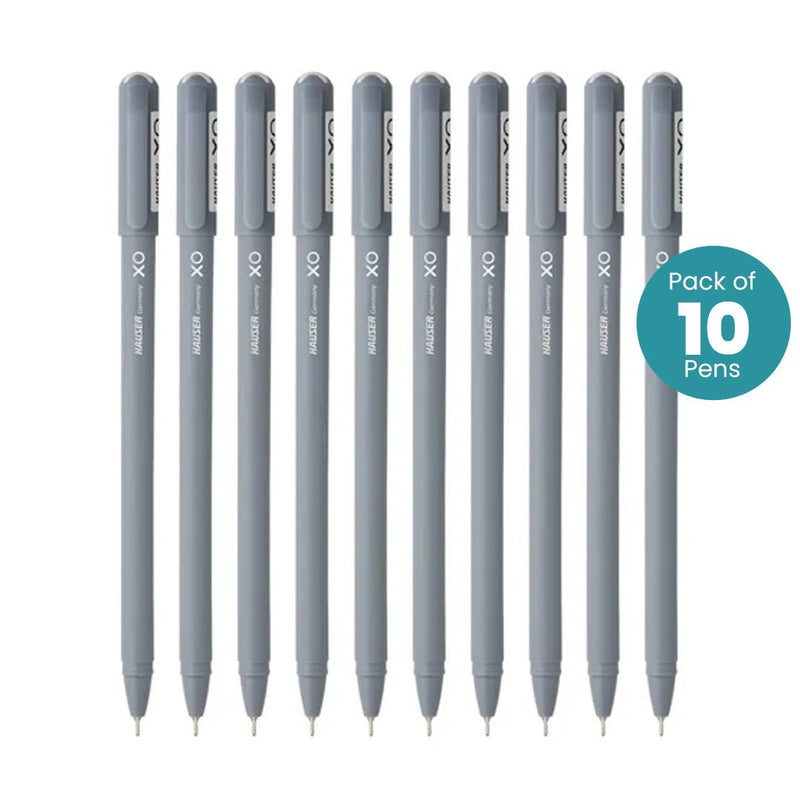 Hauser XO Ball Pens Pack Of 10 - SCOOBOO - Hauser