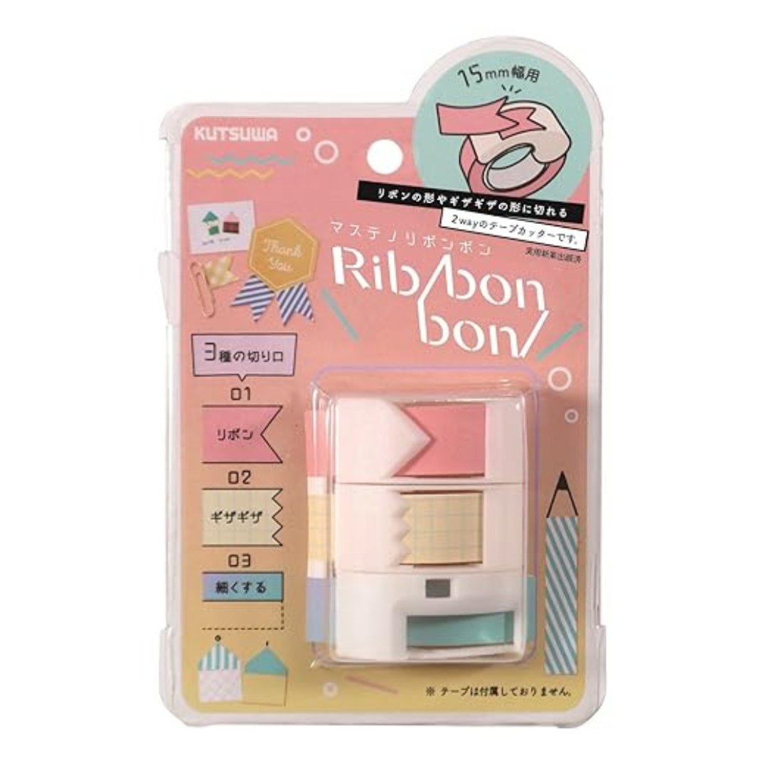 Kutsuwa HiLINE Maseno Ribbon Bon Tape Cutter - SCOOBOO - SCOOBOO
