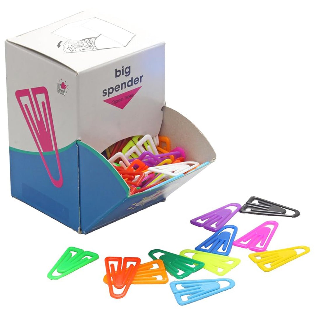 Laurel | Plastikklips | Paper Klips | Pack of 200 Klips | Assorted | 35 ...