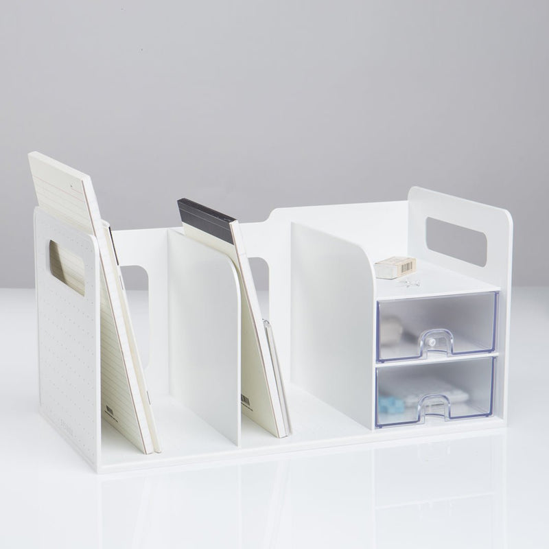 Litem Book Rack With Drawers – SCOOBOO