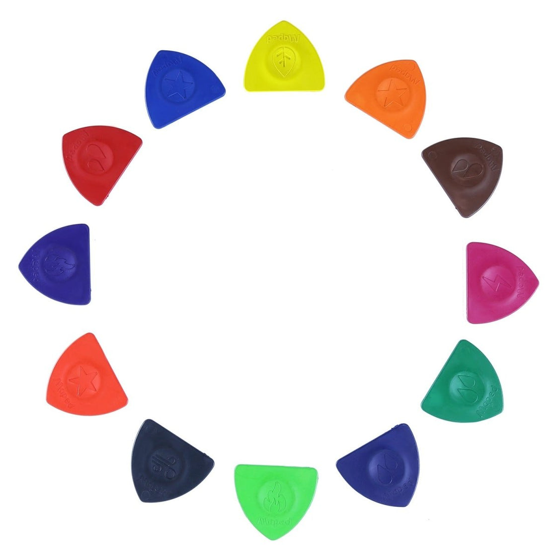 Maped Magic Stone Crayons-Assorted Colors- Pack of 5 - SCOOBOO - Maped