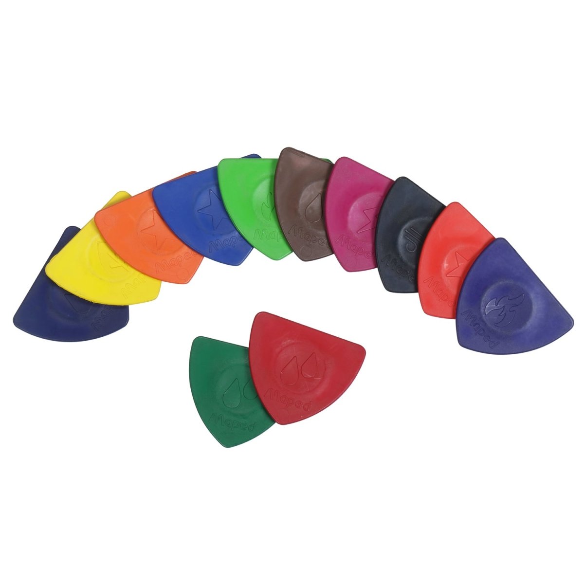 Maped Magic Stone Crayons-Assorted Colors- Pack of 5 - SCOOBOO - Maped