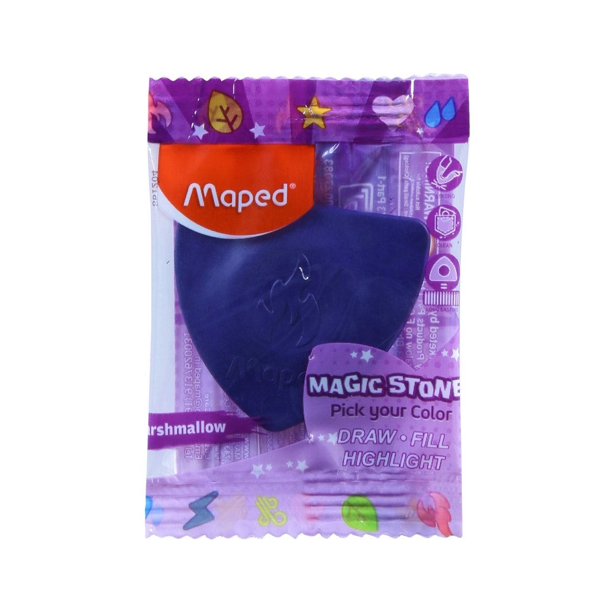 Maped Magic Stone Crayons-Assorted Colors- Pack of 5 - SCOOBOO - Maped