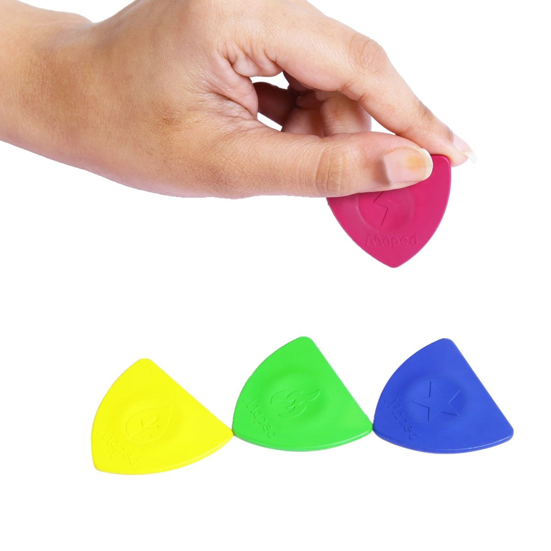 Maped Magic Stone Crayons-Assorted Colors- Pack of 5 - SCOOBOO - Maped