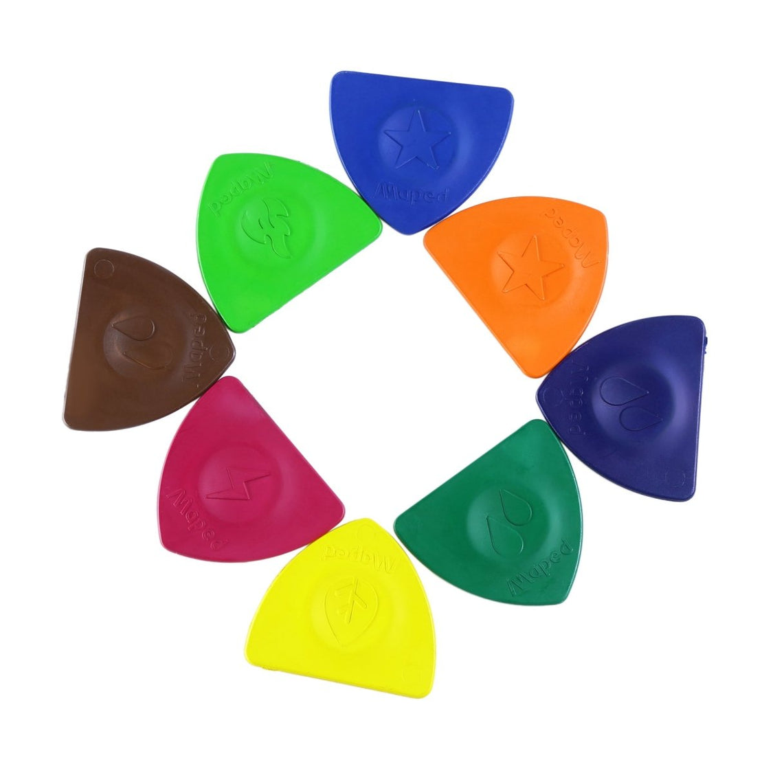 Maped Magic Stone Crayons-Assorted Colors- Pack of 5 - SCOOBOO - Maped