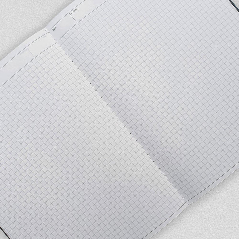 Logical Prime Stitch Bound Notebook (Grid Ruled - A4) A-408 SB ...