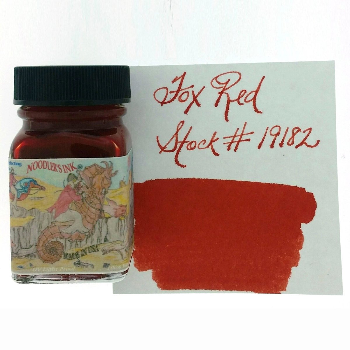 Noodler's Ink Bottle (Fox Red - 29 ML) 19182 - SCOOBOO - Noodler's