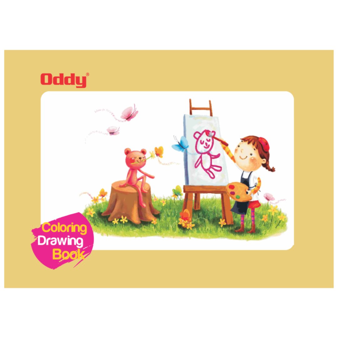 Oddy Drawing Book A4, 20 Sheets Sketch Boo - SCOOBOO - Oddy