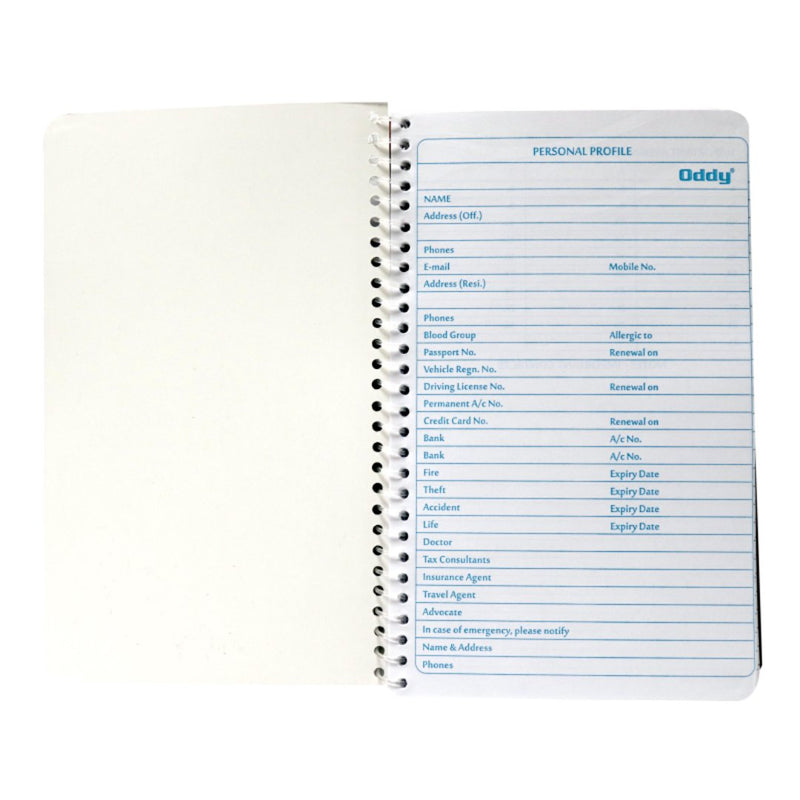 Oddy Note Book 1/8 Spiral Notebook - SCOOBOO - Oddy