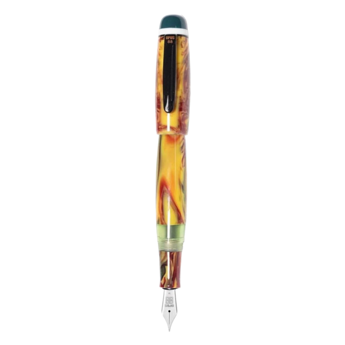 Opus 88 Bela Green Fountain pen - SCOOBOO - Opus 88