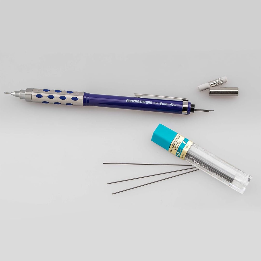 Pentel Graphgear 800 Mechanical Pencil 0.7mm - SCOOBOO - Pentel