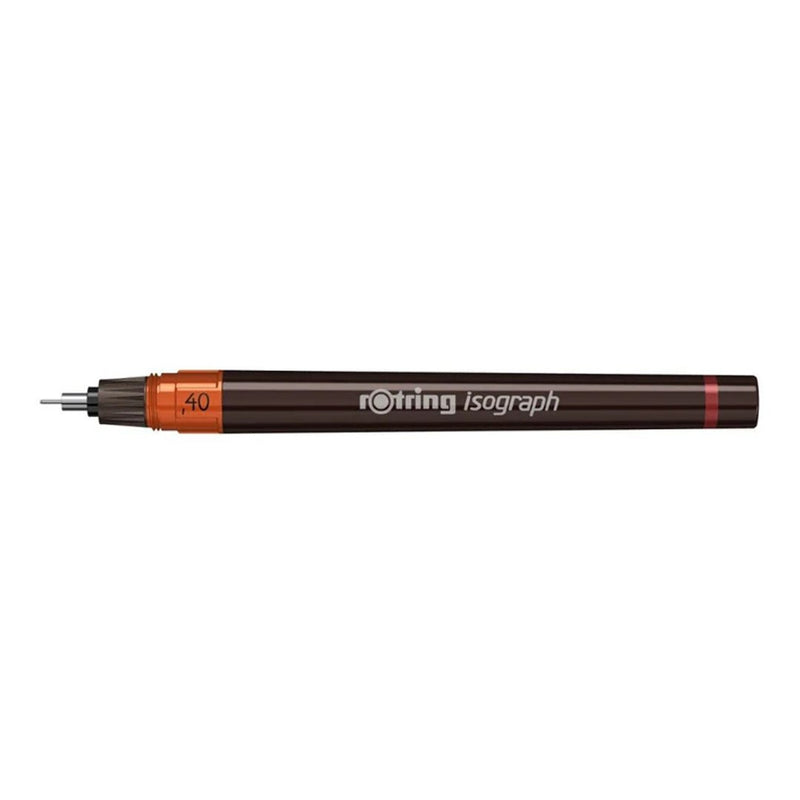 Rotring 0.10 mm Isograph Technical Drawing Ink Pen, Chrome Plated Tip ...