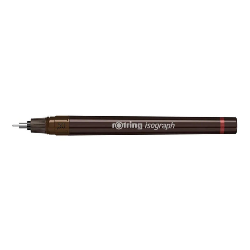 Rotring 0.10 mm Isograph Technical Drawing Ink Pen, Chrome Plated Tip ...