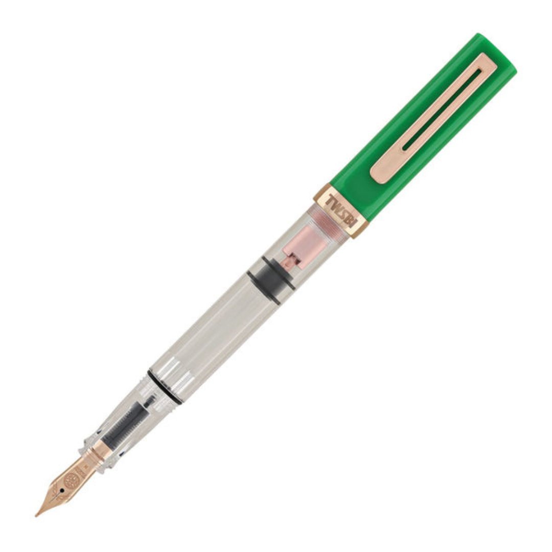 Twsbi Eco-T Midnight Blue Ink Fountain Pen in Royal Jade Special ...