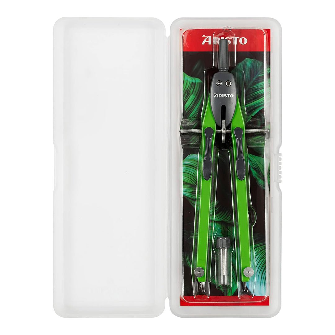 Aristo | Rapid Adjustment Compass | College BTS | Forest Green Colour ...