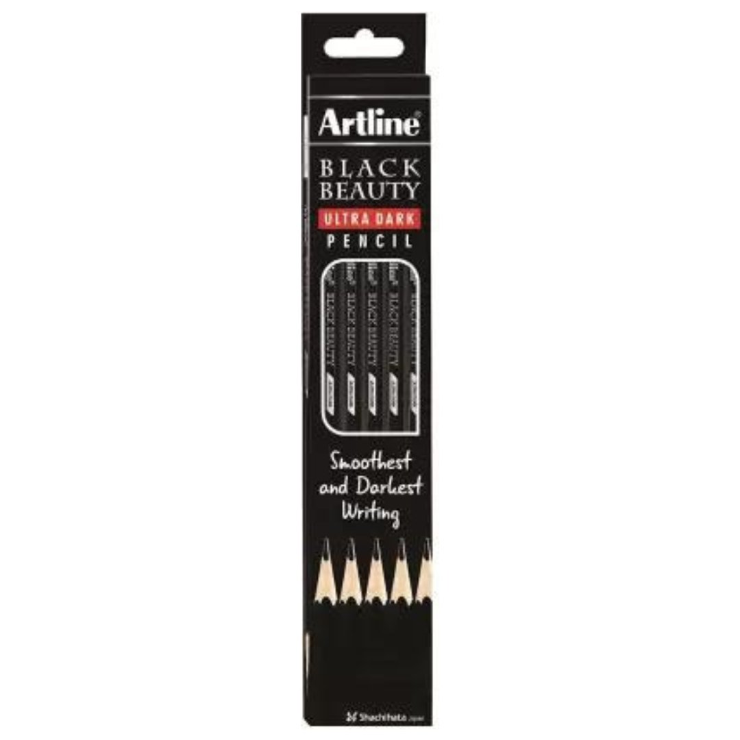 Artline Black Beauty UltraDark Pencil-Set Of 10 - SCOOBOO - Artline