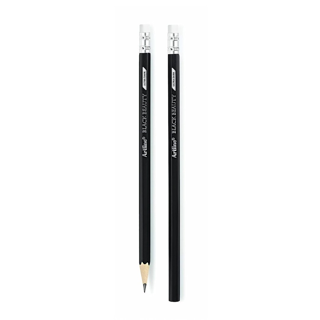 Artline Black Beauty UltraDark Pencil-Set Of 10 - SCOOBOO - Artline