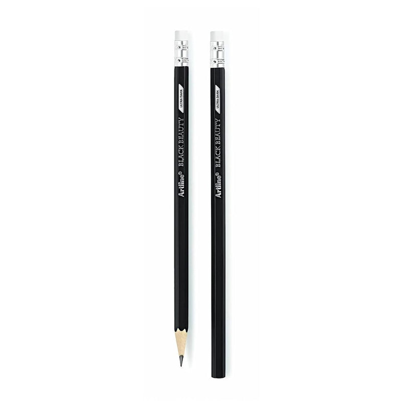 Artline Black Beauty UltraDark Pencil-Set Of 10 - SCOOBOO - Artline