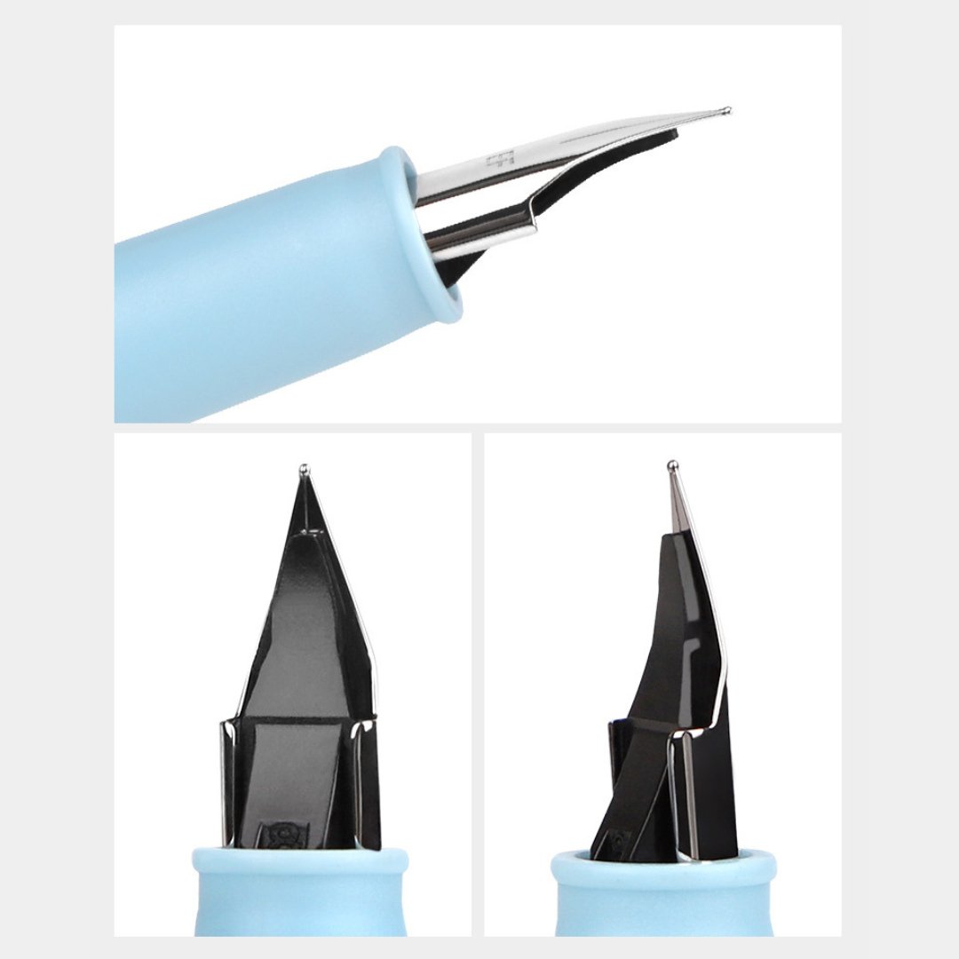 Beifa Spiral Textured Fountain Pen - SCOOBOO - Beifa