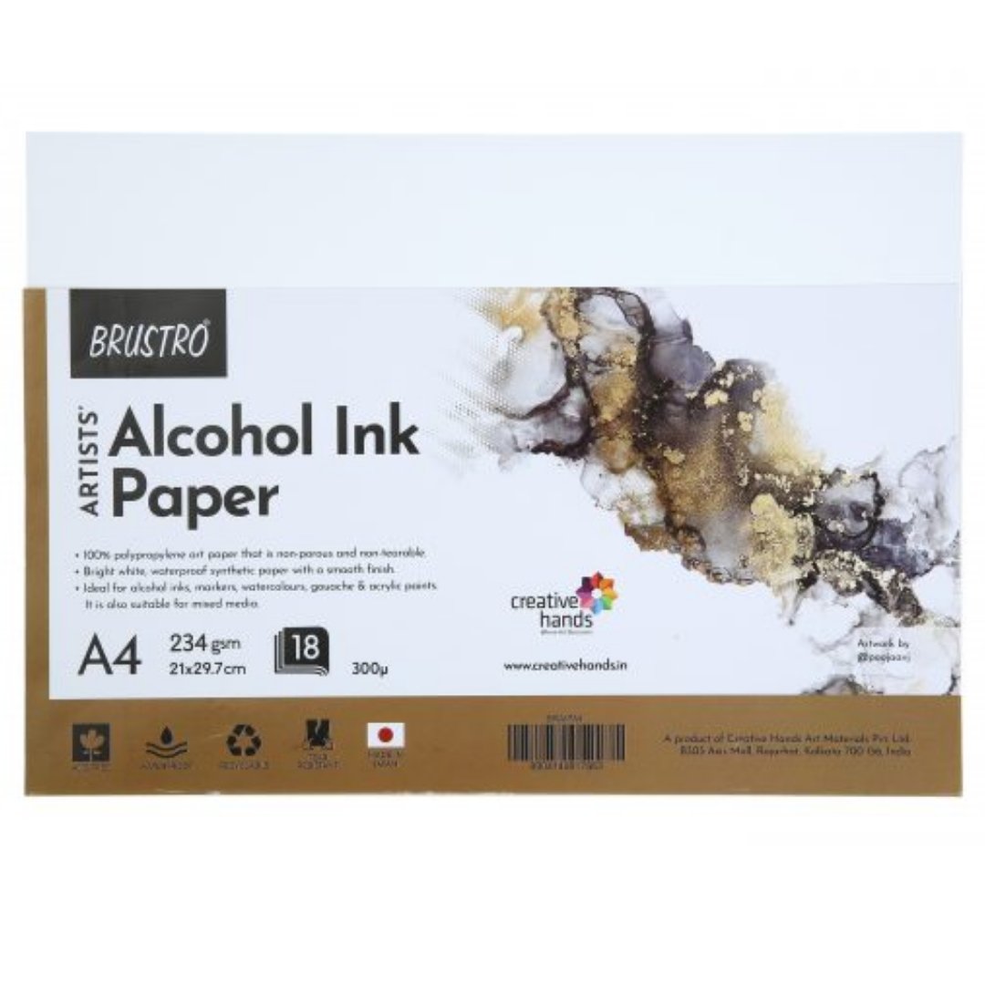 Brustro Artists Alcohol Ink Paper A4 & A5 - SCOOBOO – SCOOBOO