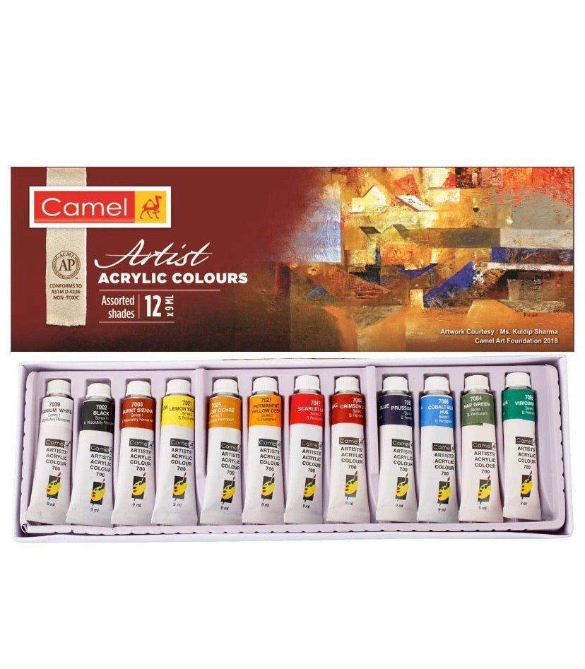 Acrylic Paint Set, Camlin Acrylic Paint, Acrylic Paint Set Price ...