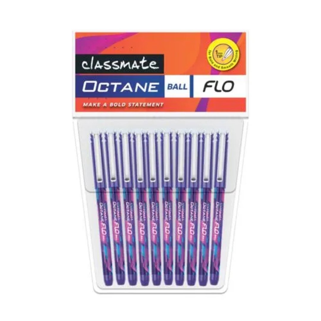 Octane Flo Ball Pen, Classmate Octane Flo Ball Pen Pack of 11 - Scooboo ...