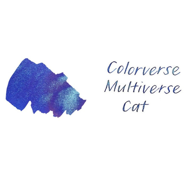 Colorverse Multiverse Cat Glistening Series Under The Shade - Blue Ink ...