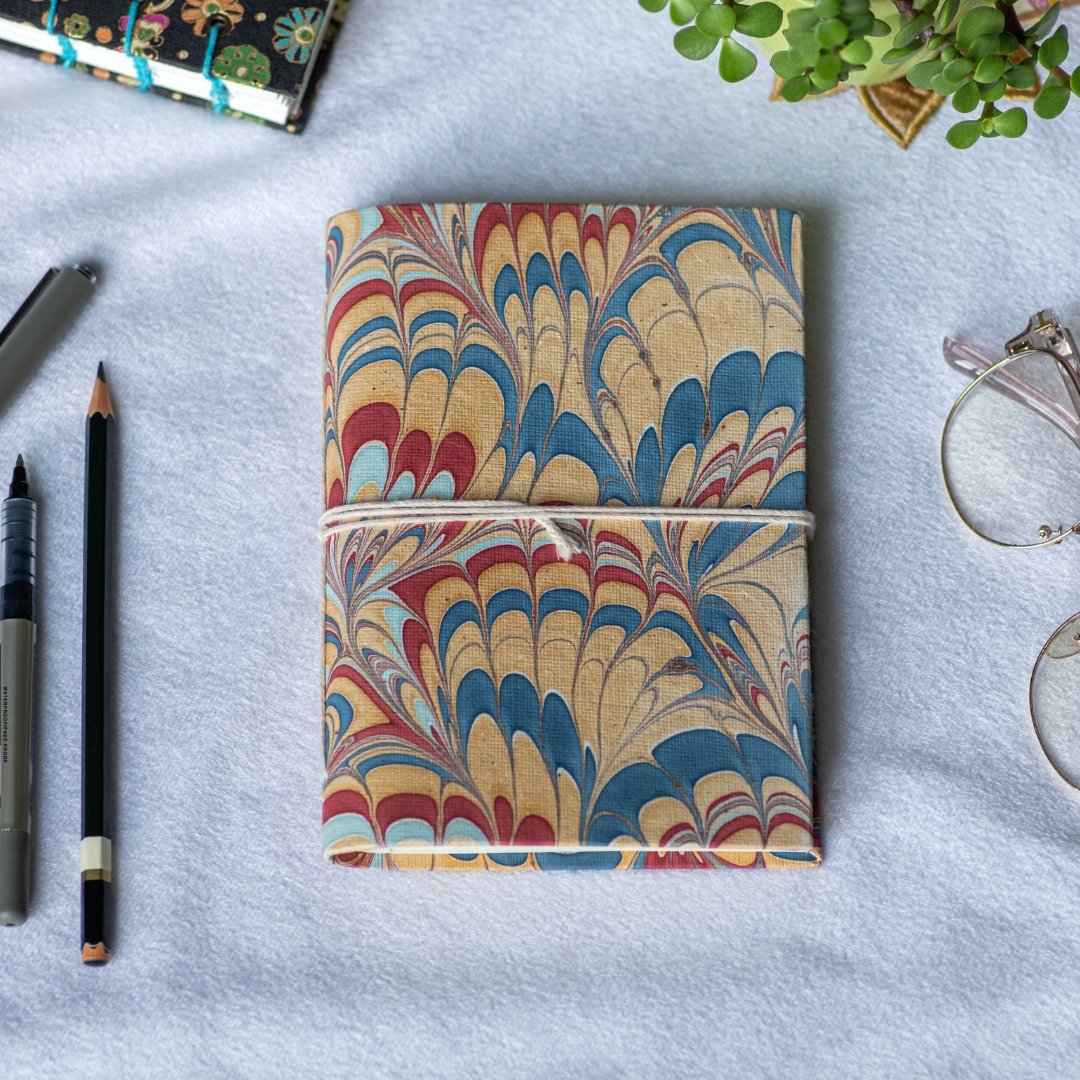 Craft Junky Luxury Hand Marbled Notebook - SCOOBOO - SCOOBOO