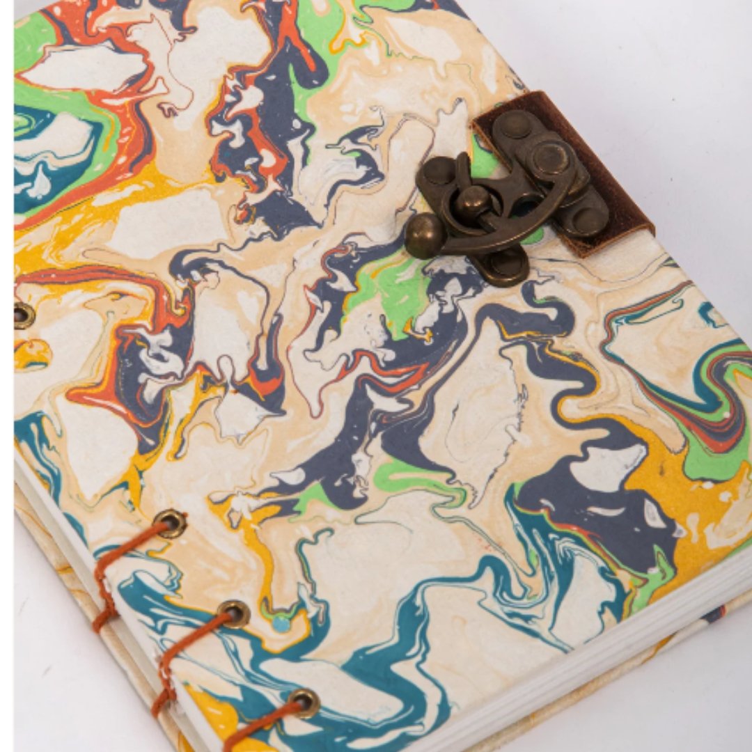 Craft Junky Journal with Lock-Special Binding Unruled Diary – SCOOBOO