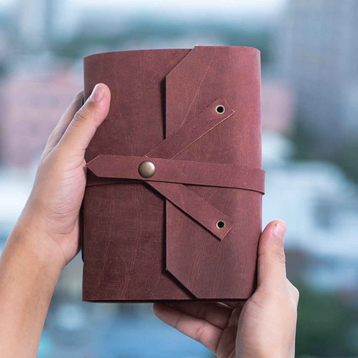 Craft Junky Leather Journal Unruled - SCOOBOO - Craft Junky