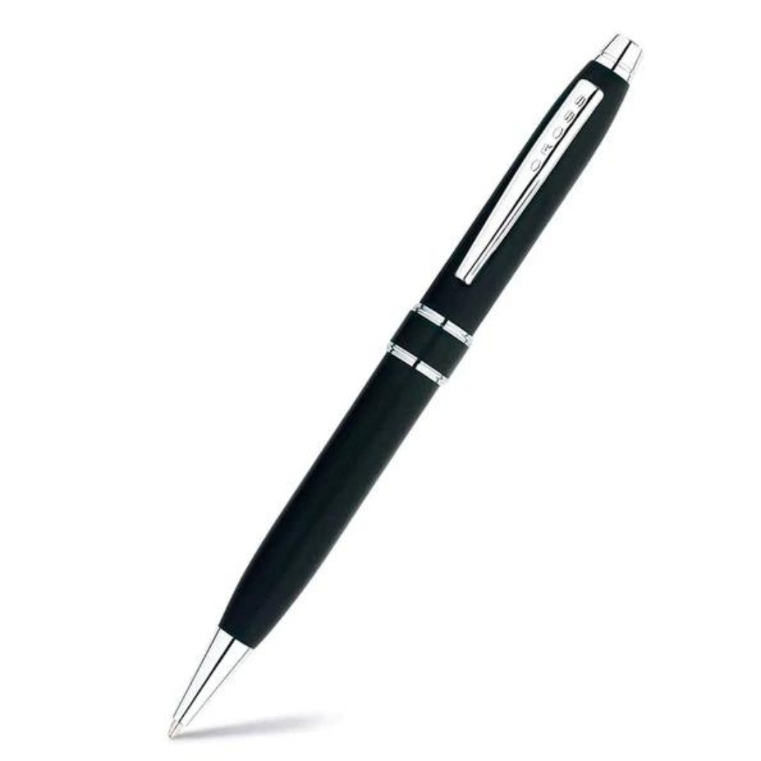 CROSS, Ballpoint Pen - Stratford Satin Black CT. - SCOOBOO - Cross